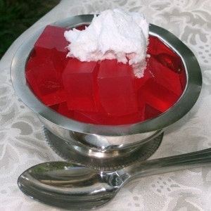 Gelatin Soap - Jello Soap - Dessert Soap - Fake Food - Food Prop - Food ...