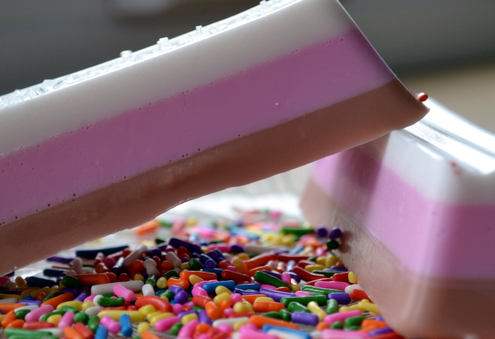 Neopolitan Ice Cream Soap Bar - Etsy