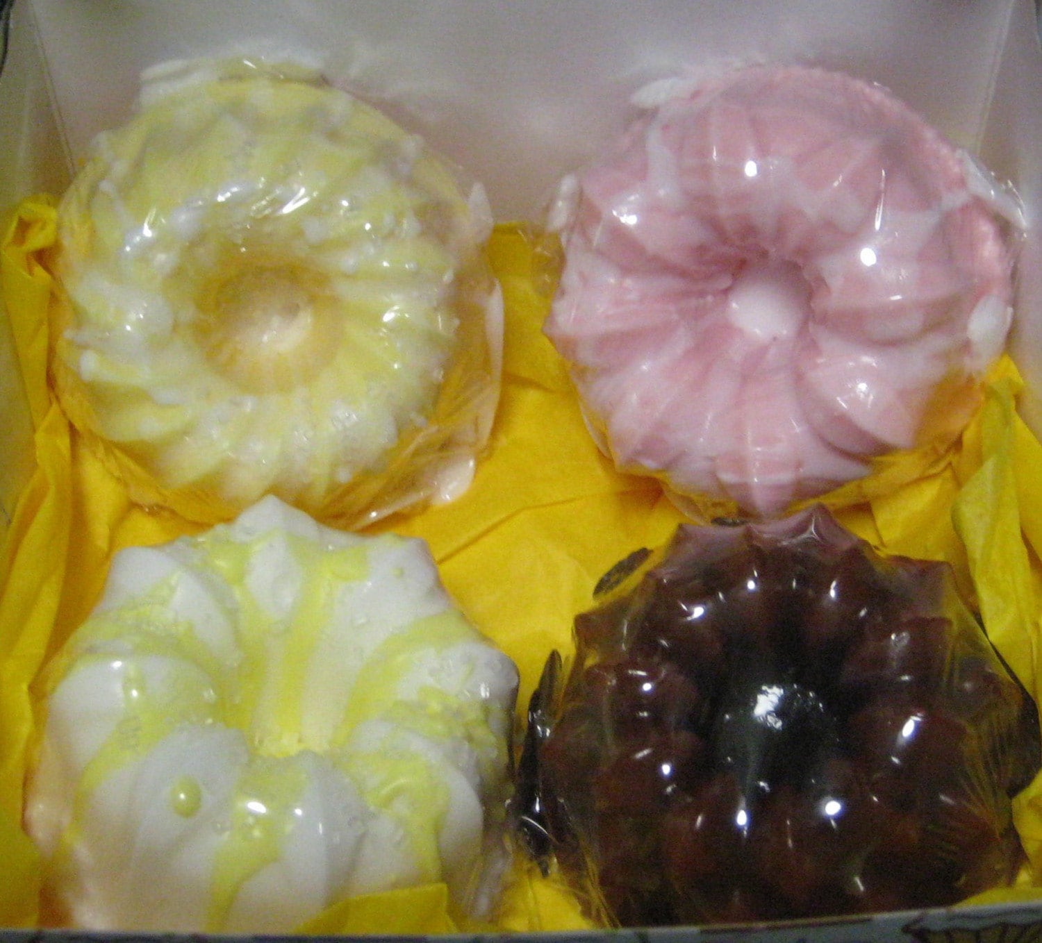 Cake Soap Freshly Baked Bundt Cake Soap Set of 4 Gift for - Etsy
