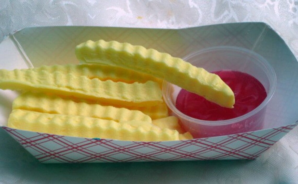 Vegan Fast Food Fries Soap - Etsy