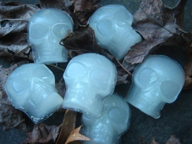 Scary Skulls Glow in the Dark Soap Halloween Soap Novelty - Etsy