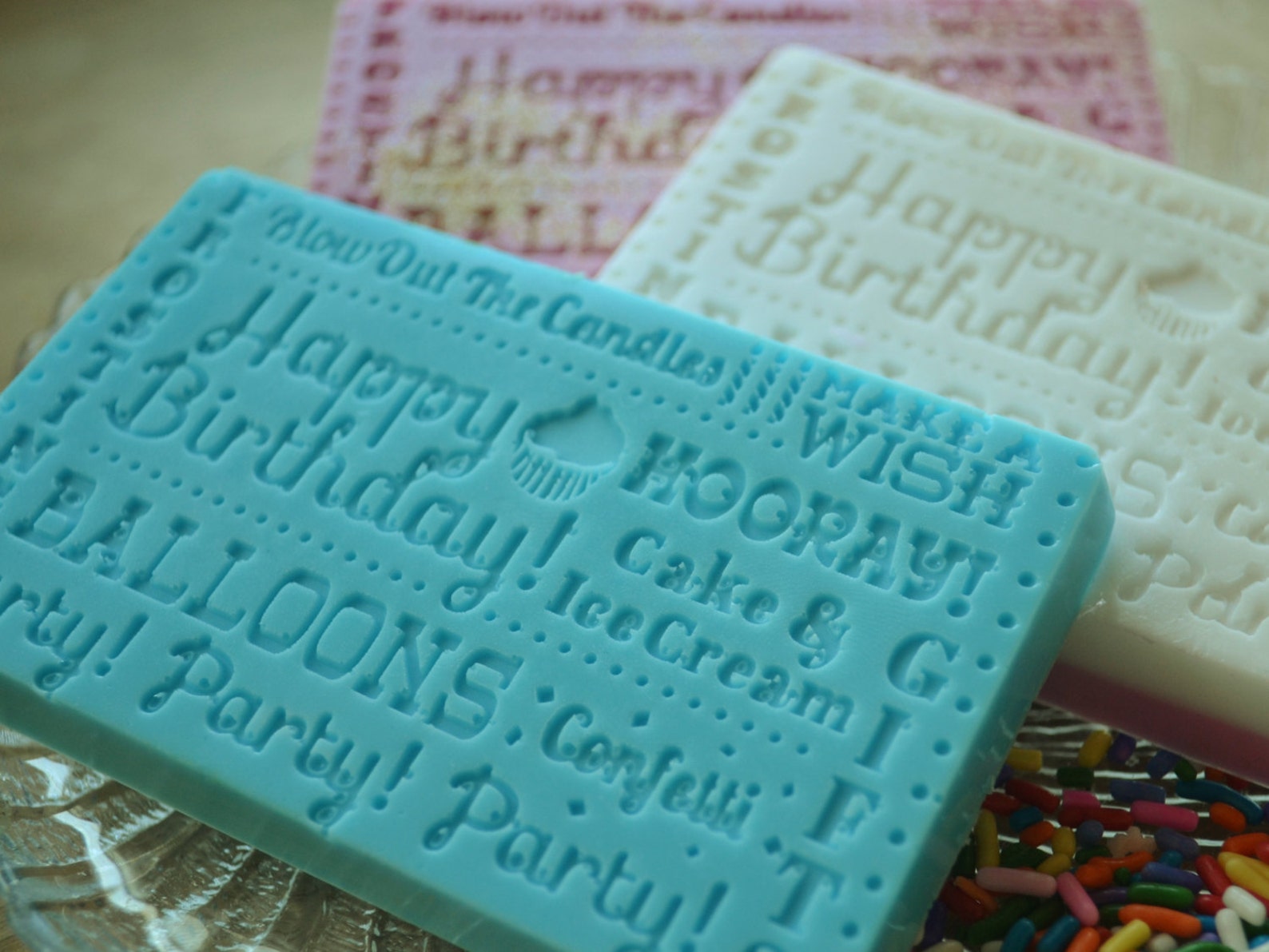 Happy Birthday Soap Bar - Vegan Soap - Birthday Party Favor - Novelty ...