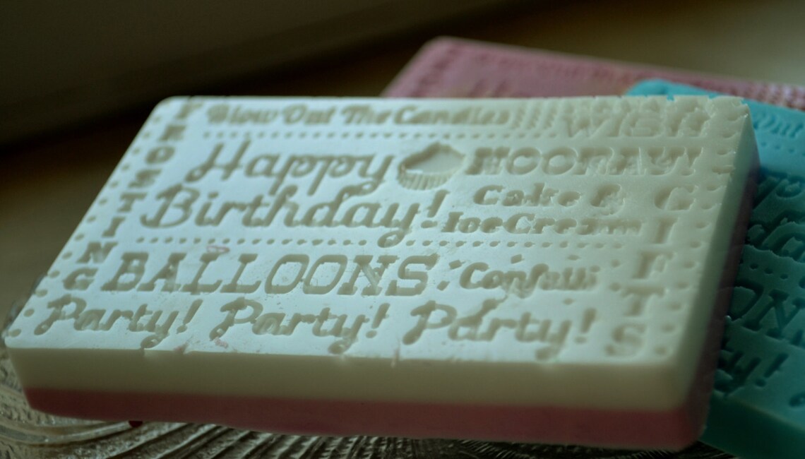 Happy Birthday Soap Bar - Vegan Soap - Birthday Party Favor - Novelty ...
