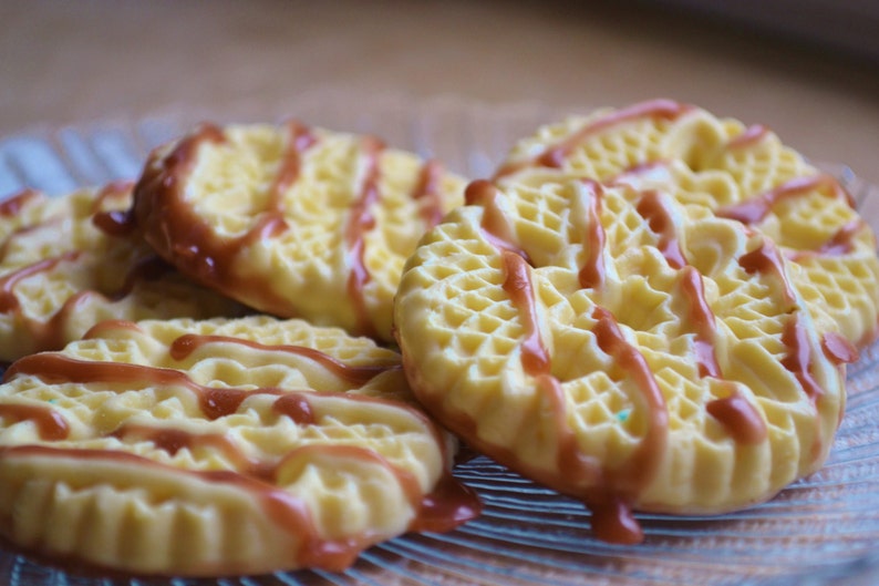 Chocolate Stripe Cookie Soap - Soap Cookies - Cookie Soap - Fake Food ...
