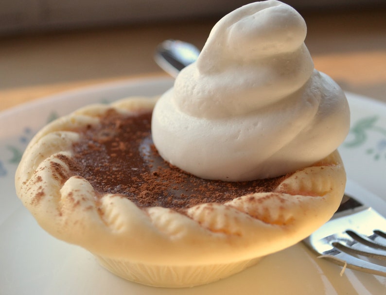 Chocolate Pudding Pie Soap Dessert Food Soap Fake Food - Etsy
