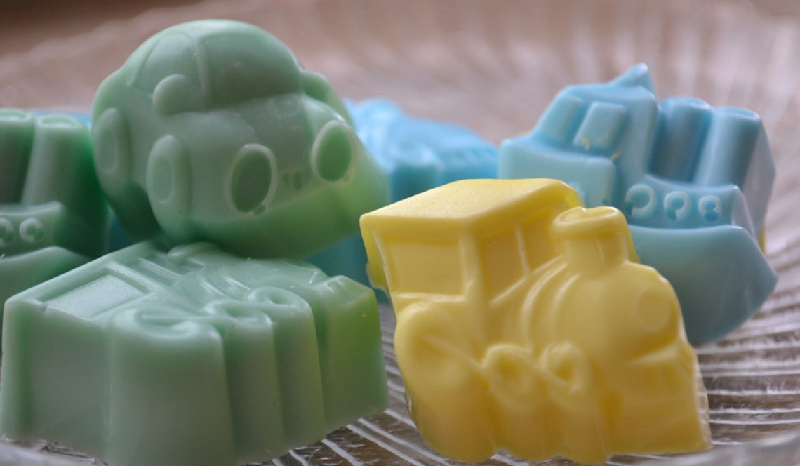 Kids Soap Planes Trains Cars and Boats Soap Set Childrens | Etsy