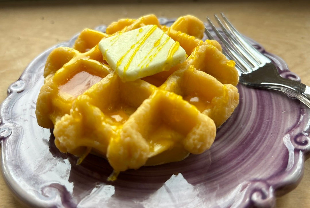 Belgian Waffle Soap - Foodie - Fake Food - Breakfast - Waffles - Brunch ...