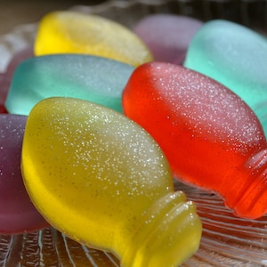 Holiday Lights Soap - Christmas Soap - Stocking Stuffer - Holiday ...
