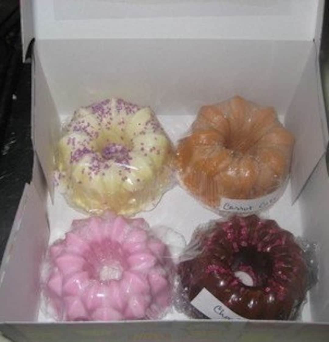 Cake Soap - Freshly Baked Bundt Cake Soap Set of 4 - Gift for Her ...