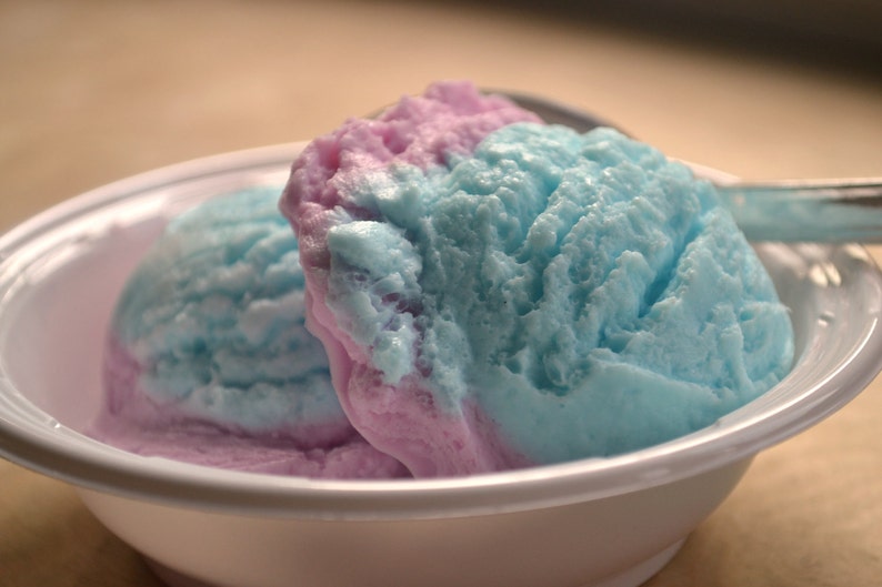 Cotton Candy Ice Cream Scoop Vegan Soap Set Summer Soap Set - Etsy