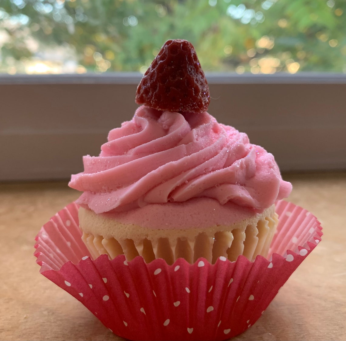 Raspberry Dream Cupcake Soap - Food Prop - Bakery - Dessert - Novelty ...