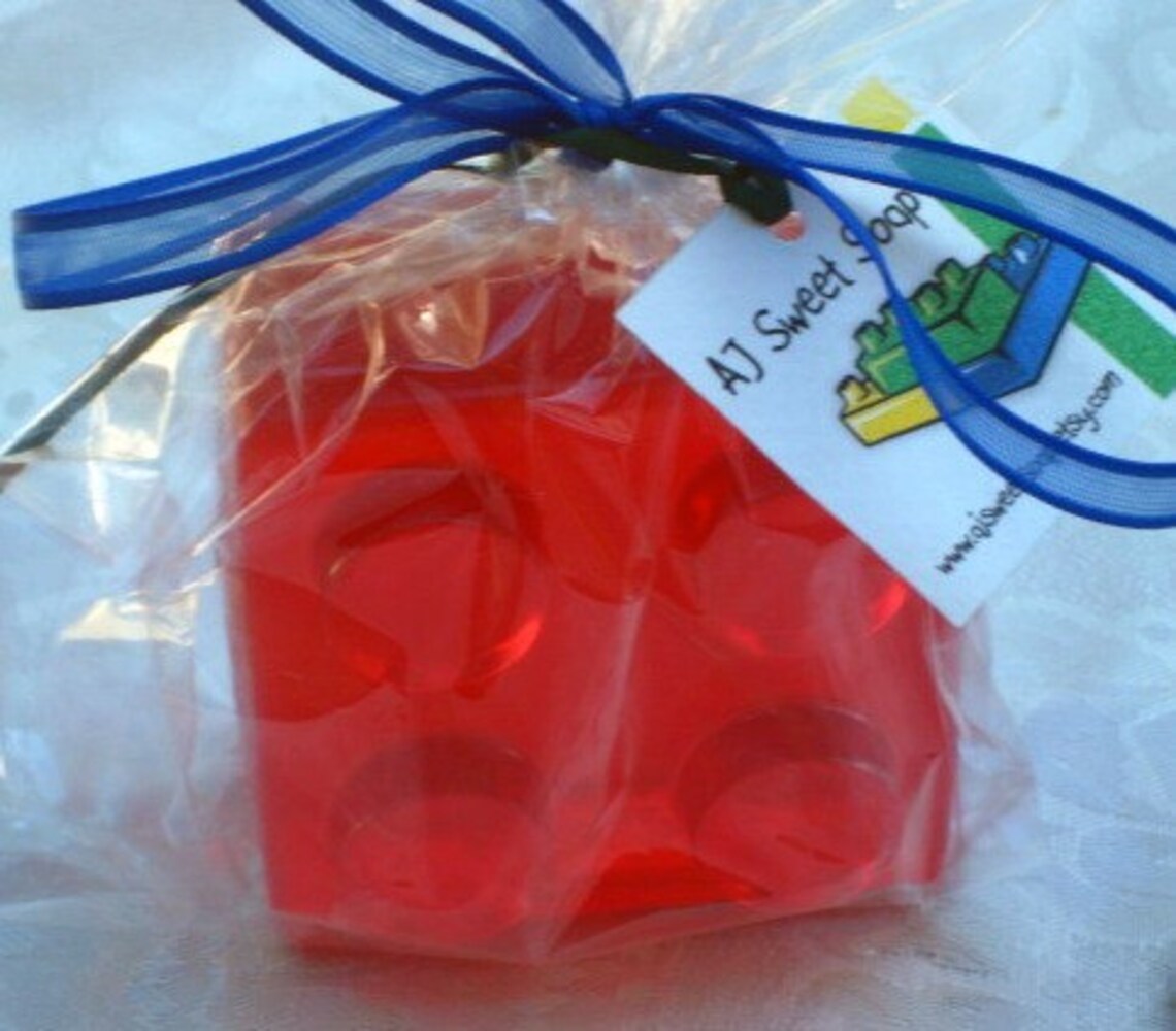 Building Block Party Favor Soap Set of 10 - Toy Soap - Kids Soap - Kids ...