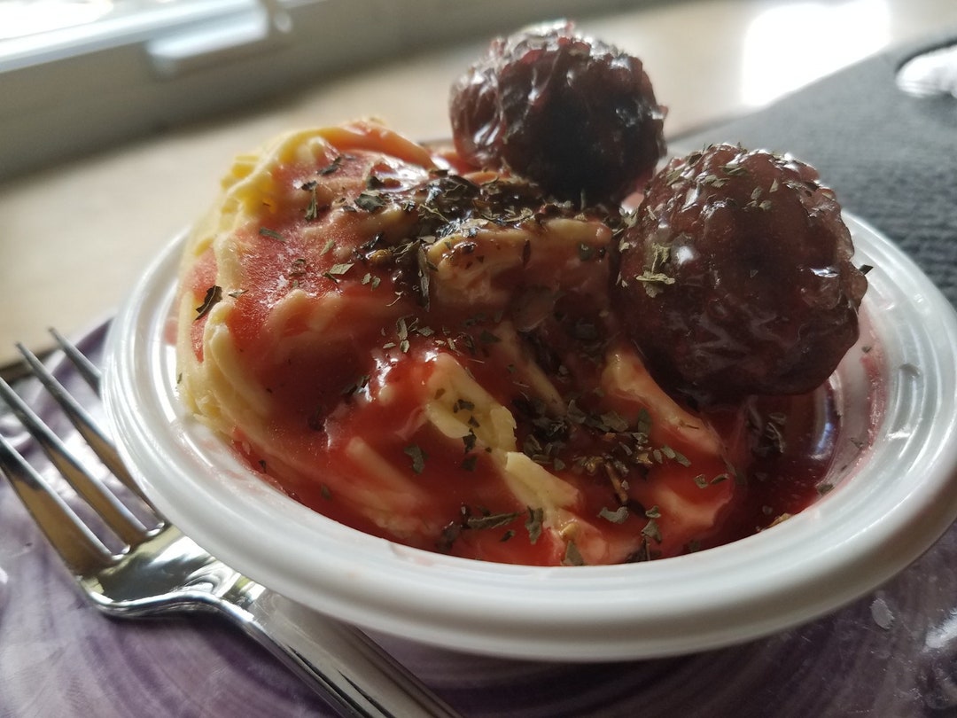 On Top of Spaghetti Italian Food Soap - Food Soap - Dinner - Fake Food ...