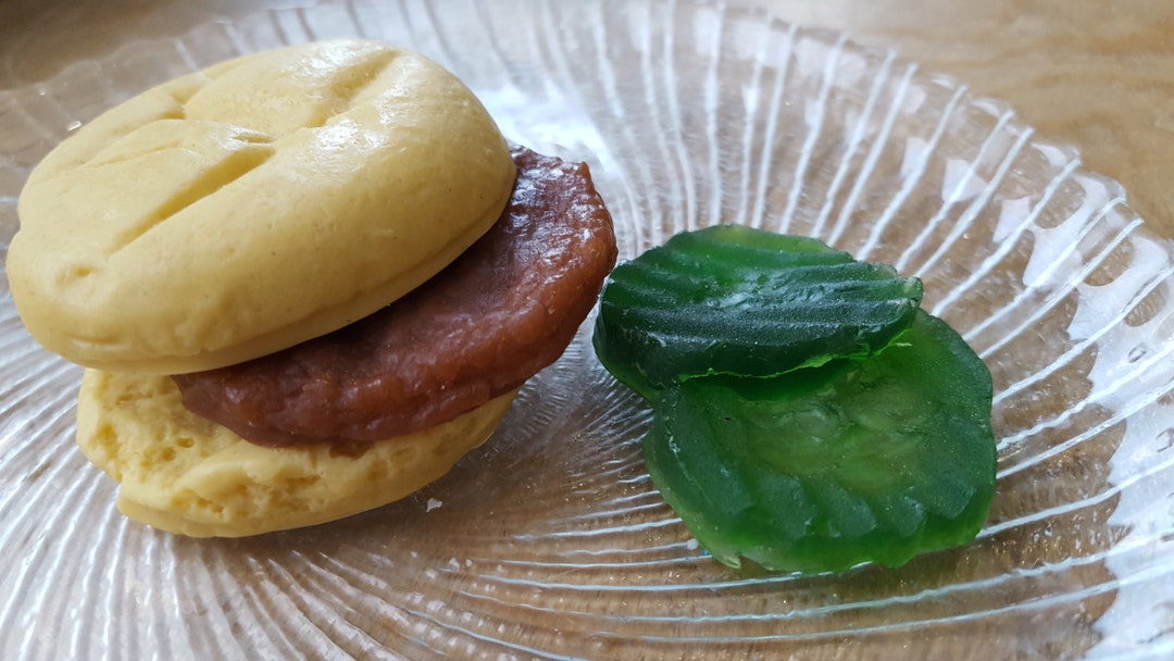 Mini Slider Burger Soap Set - Food Soap - Fake Food -food Prop ...
