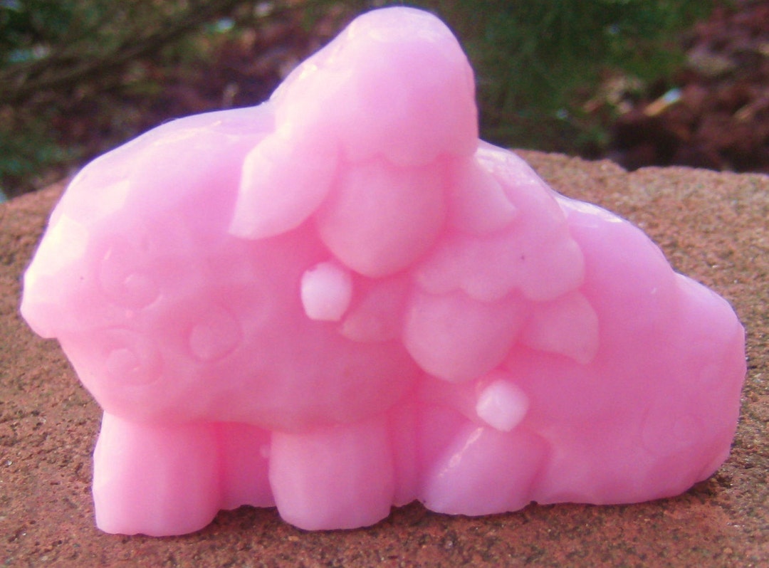 April Lamb Vegan Soap - Spring - Easter - Lamb Soap - Baby Shower Favor ...