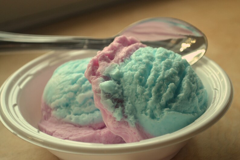 Cotton Candy Ice Cream Scoop Vegan Soap Set Summer Soap Set - Etsy