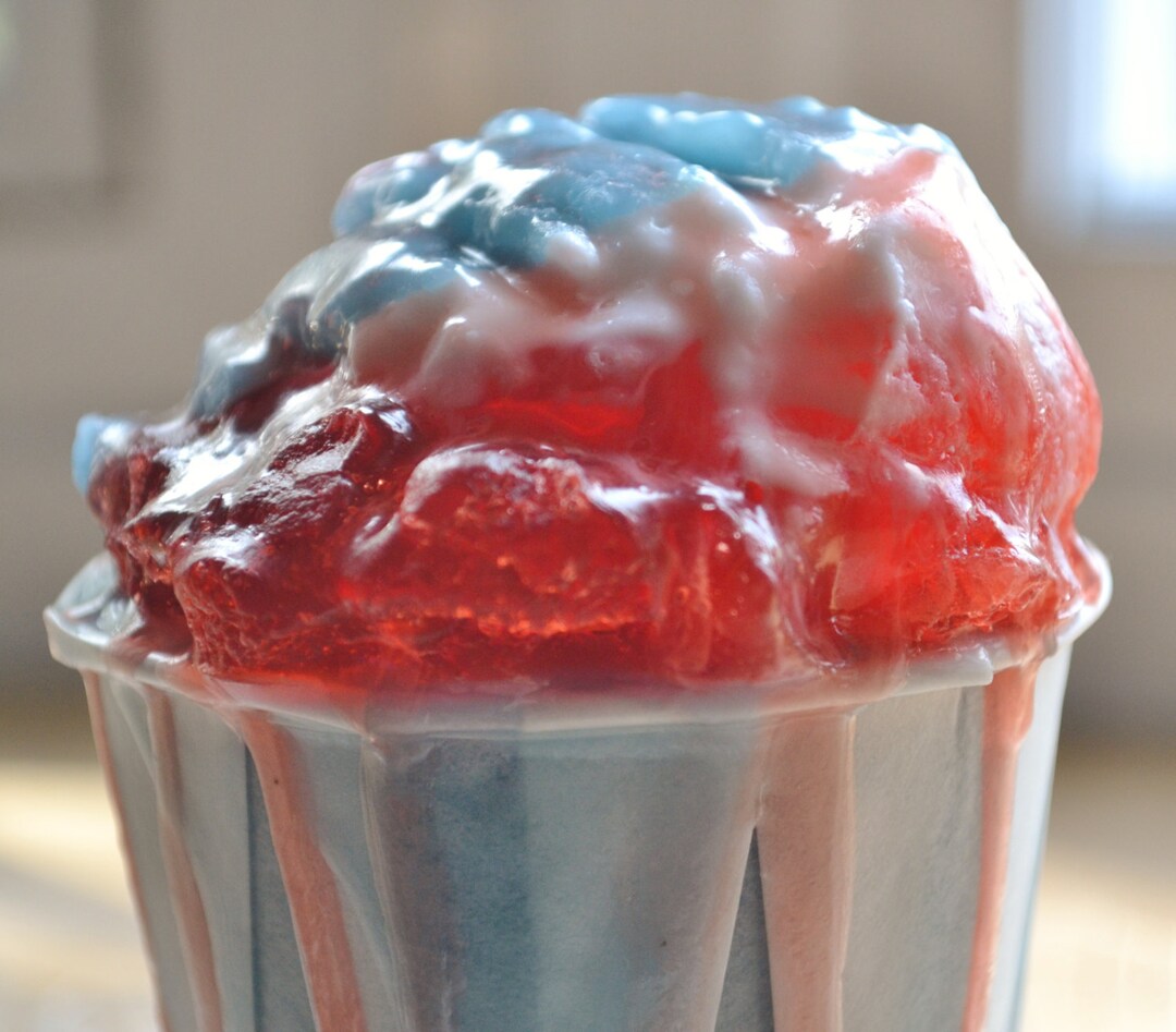 Rainbow Italian Ice Soap - Novelty Soap - Italian Ice Soap - Slushie ...