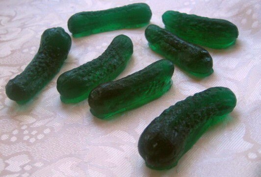 In A Pickle - Fun Food Gherkin Pickle Soap - Fake Food - Pickle Soap ...