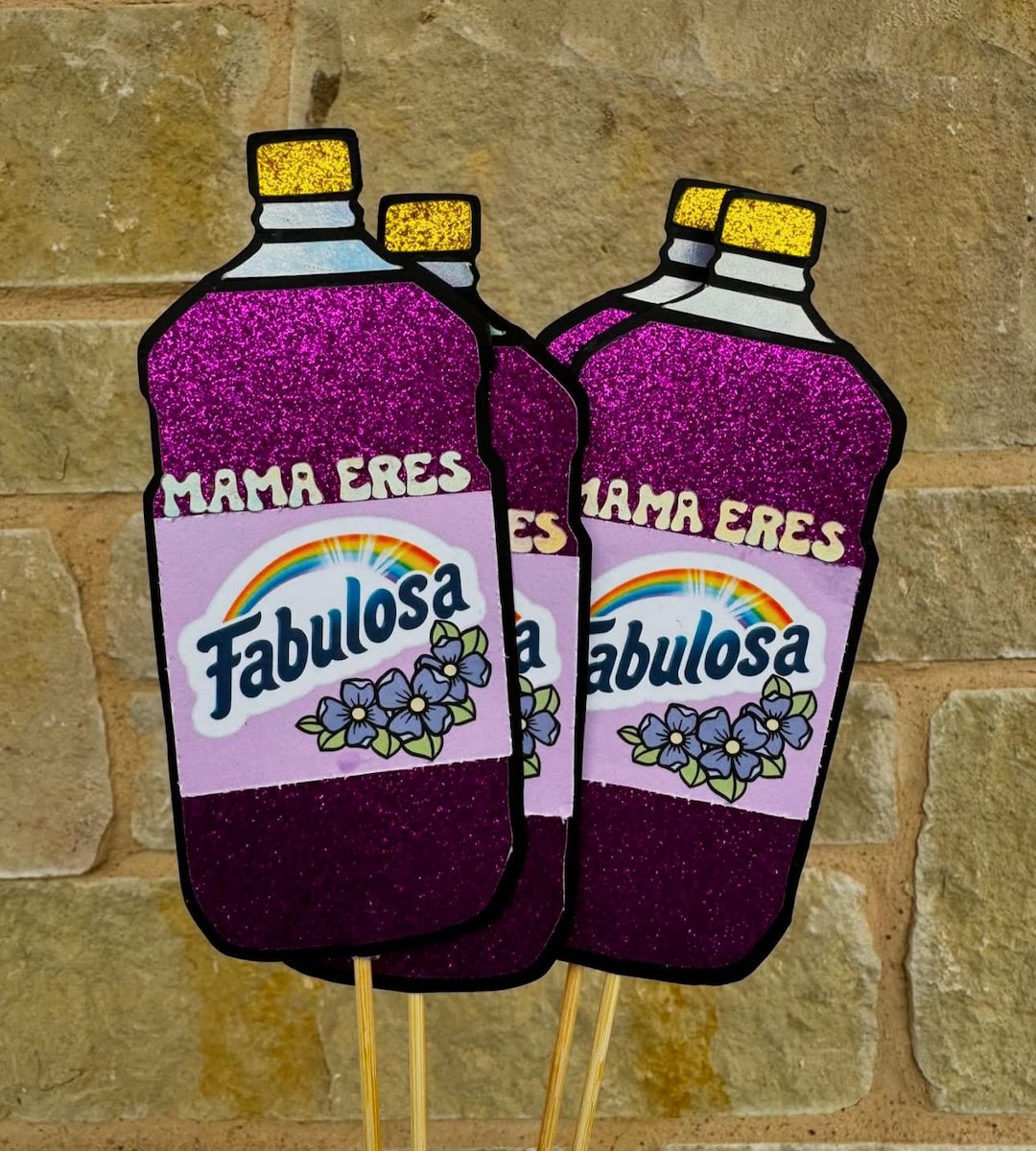 MAMA ERES FABULOSA (fabuloso Logo) Topper - Etsy