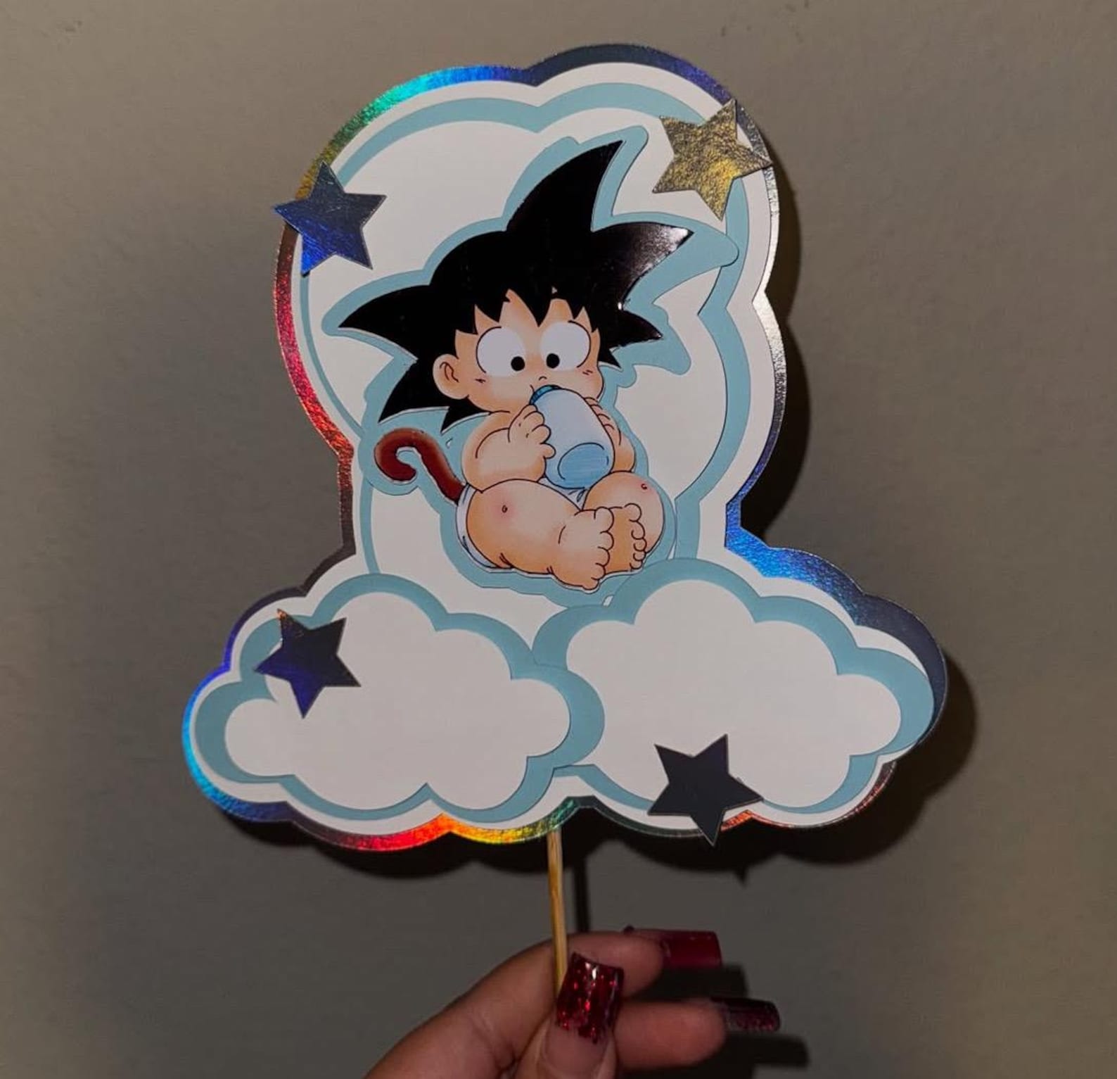 Baby Goku Topper Baby Shower - Etsy