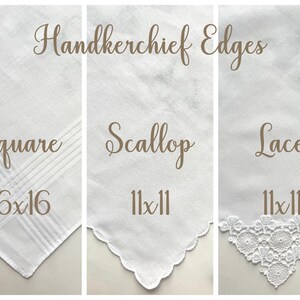 Loving Memory Gift/ Funeral Handkerchief/ in Memory Funeral ...