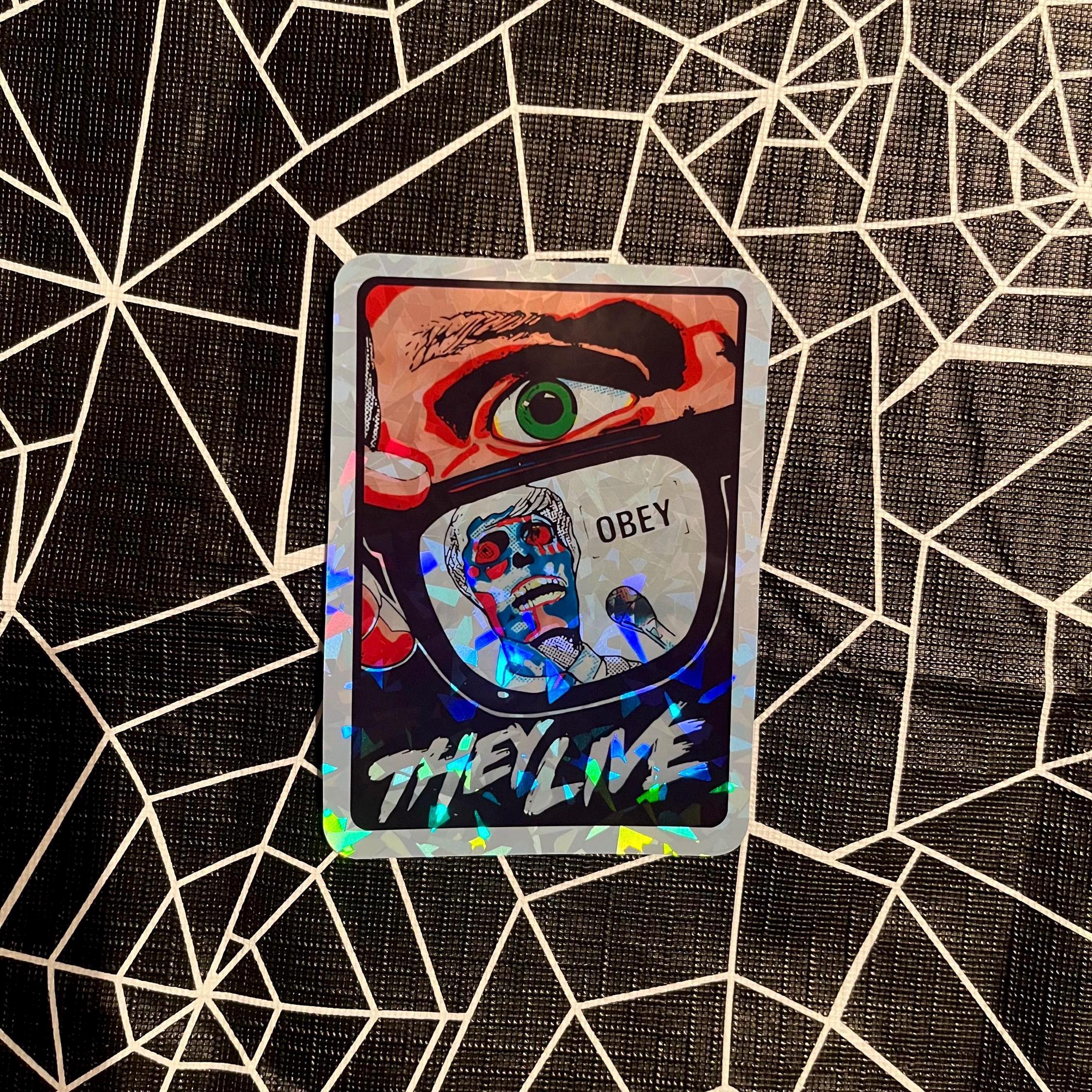 Retro Prism Prismatic Horror Vending Machine Sticker--they Live - Etsy