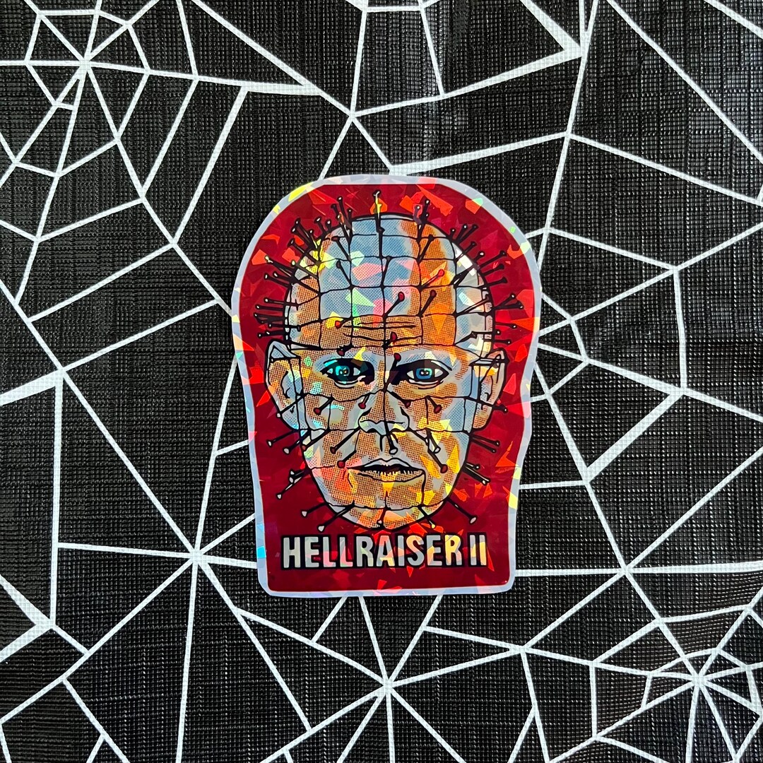 Retro Prism Prismatic Horror Vending Machine Sticker--pinhead Version 2 ...