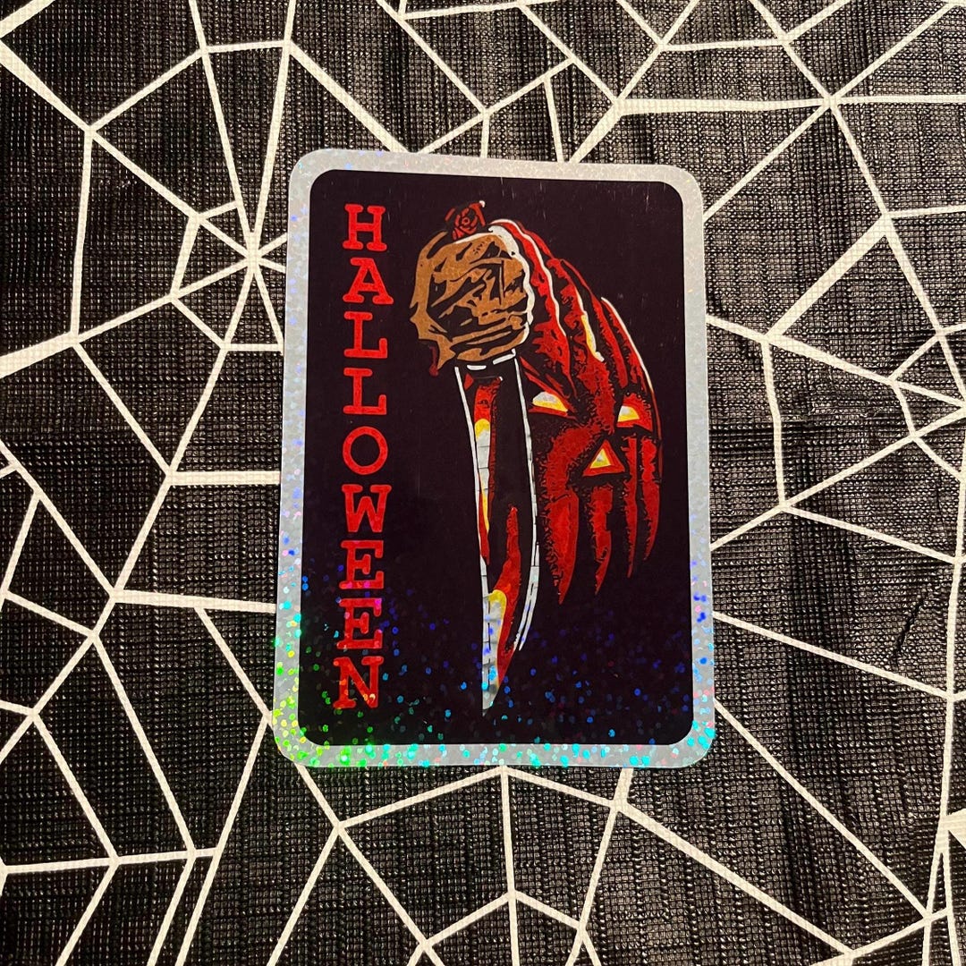 Retro Prism Prismatic Horror Vending Machine Sticker--halloween - Etsy