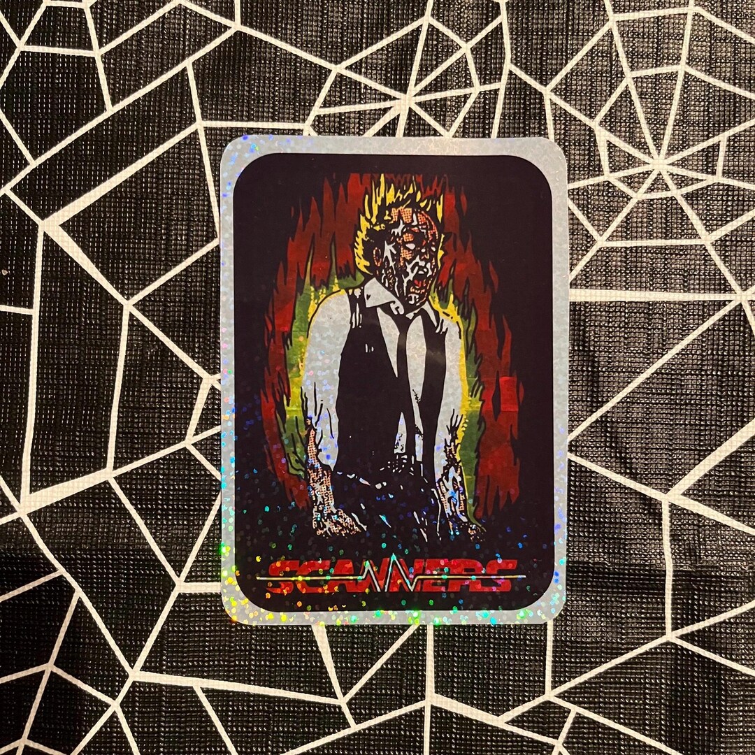 Retro Prism Prismatic Horror Vending Machine Sticker--scanners - Etsy