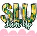 SLU - Lion up DTF Digital Design - Etsy