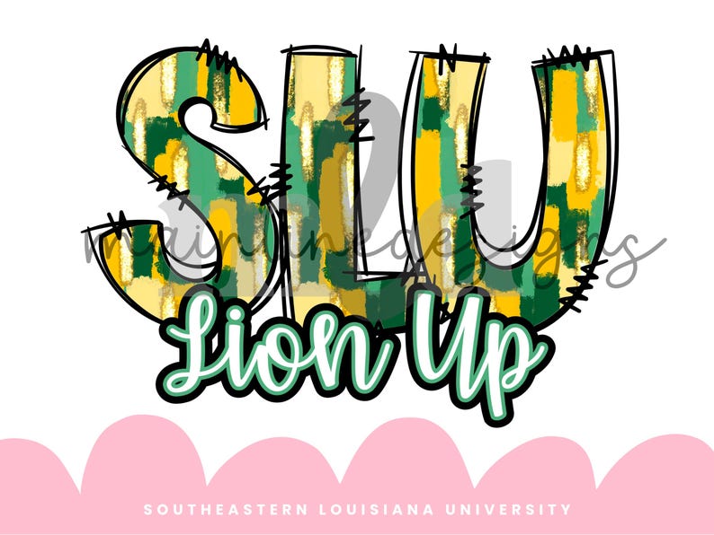 SLU - Lion up DTF Digital Design - Etsy