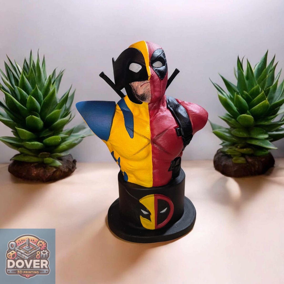 Deadpool and Wolverine Busts - Etsy