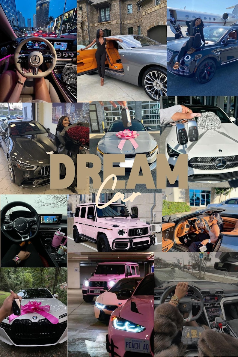 Black Girl Luxury Vision Board Kit: Soft Life 2025 (digital Download ...