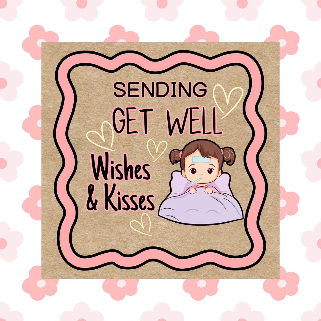 Hand Painted Banner for Sick Friend Cheer up Banner for Ill Relative ...