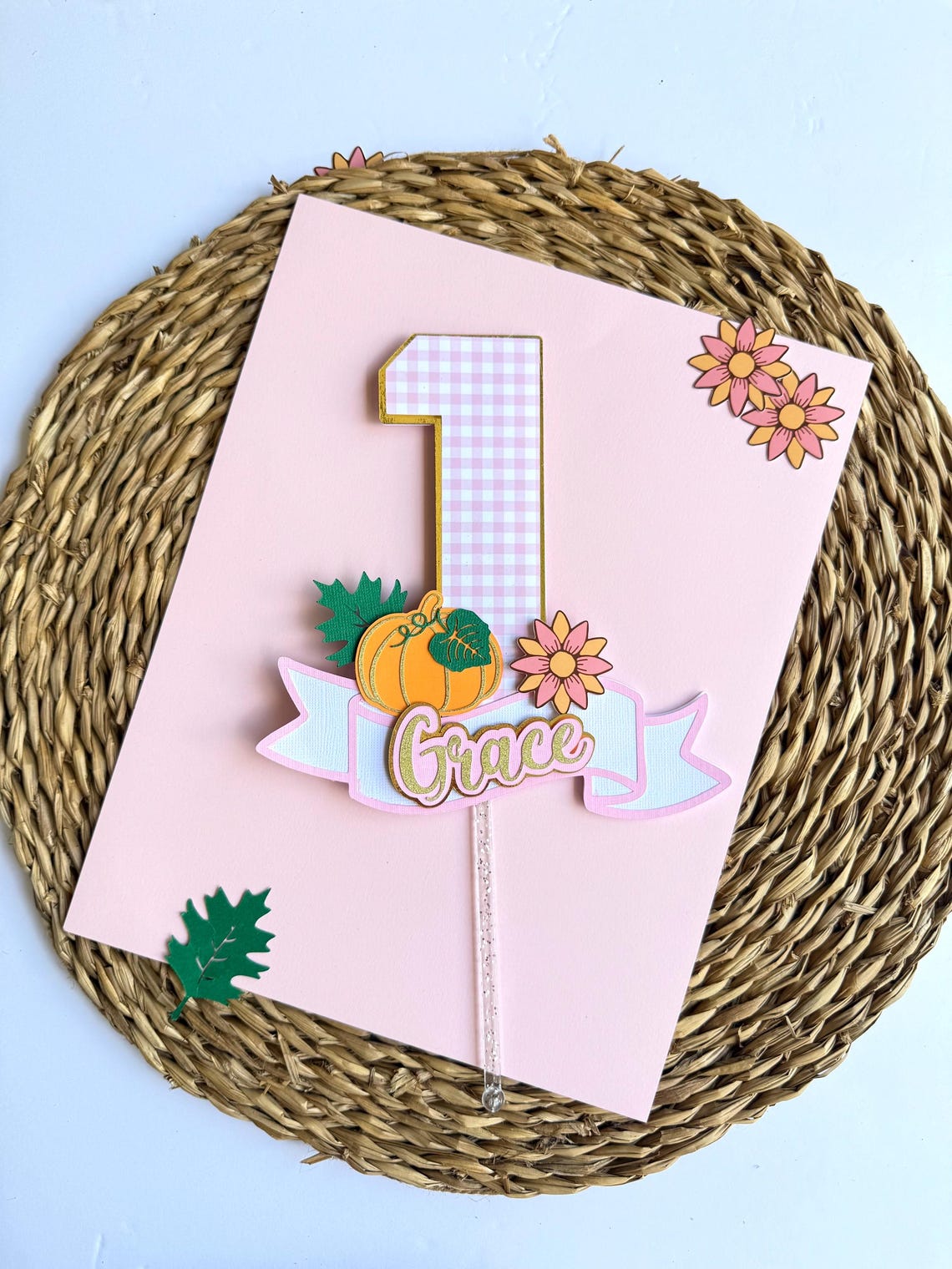 Little Pumpkin Cake Topper: Fall 1st Birthday Party Decor - Etsy