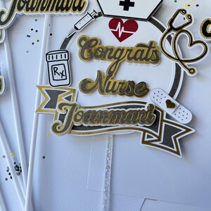 Nurse Cake Topper, Graduation, Appreciation Gift - Etsy