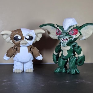 Articulated 3D Printed Gremlin and Gizmo From Gremlins - Etsy