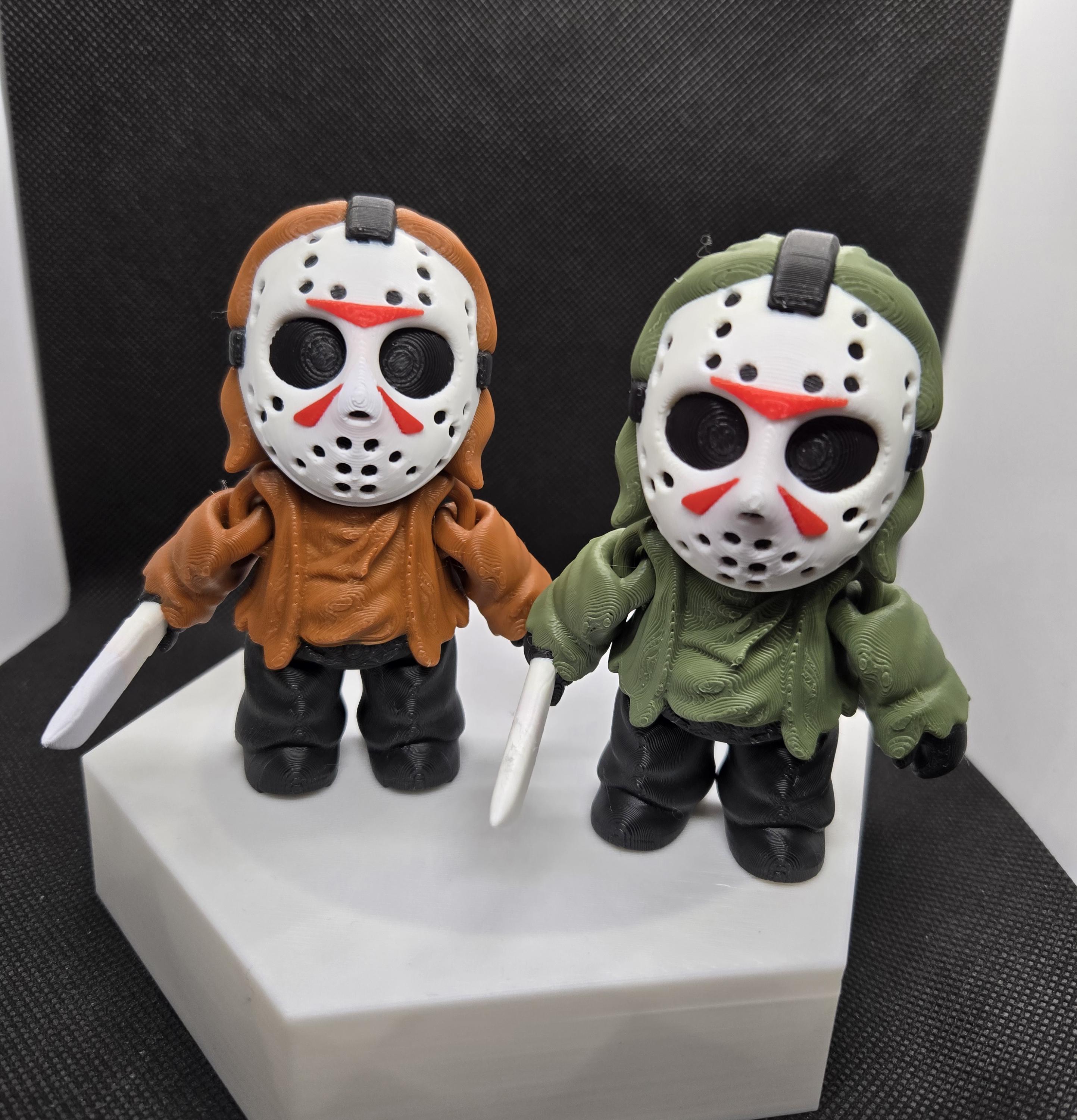 Articulated 3D Printed Jason Voorhees - Etsy