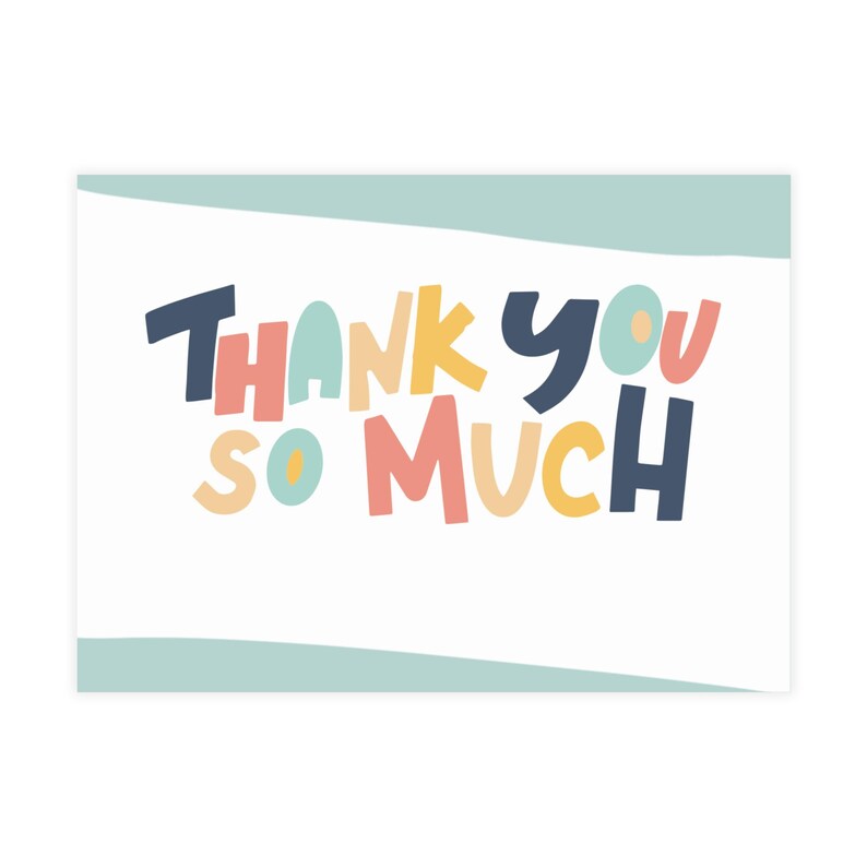Thank You Card Bundles - Etsy