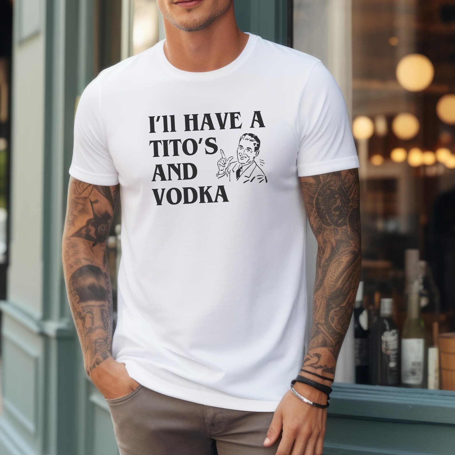 Titos Vodka Funny Graphic Tee, Alcohol Drink Shirt, Unisex T-shirt ...