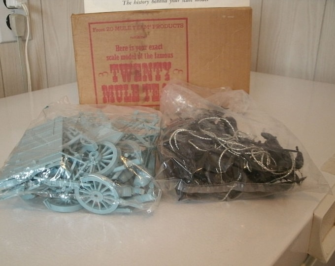 Borax Twenty Mule Team Model Kit - Etsy