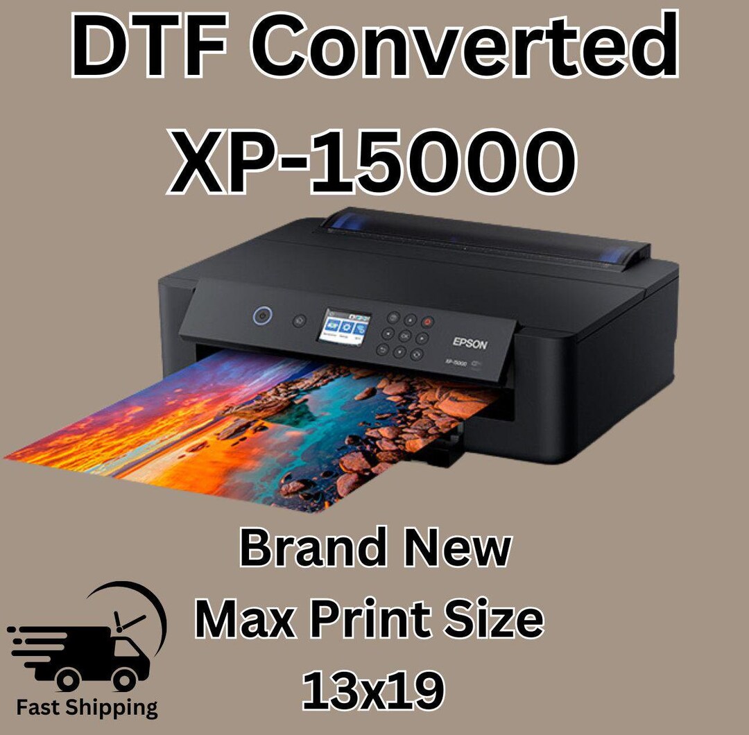 Converted XP-1500 Dtf Printer, Direct to Transfer Printer, Converted ...
