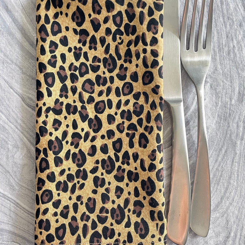 Animal Print Napkins - Etsy
