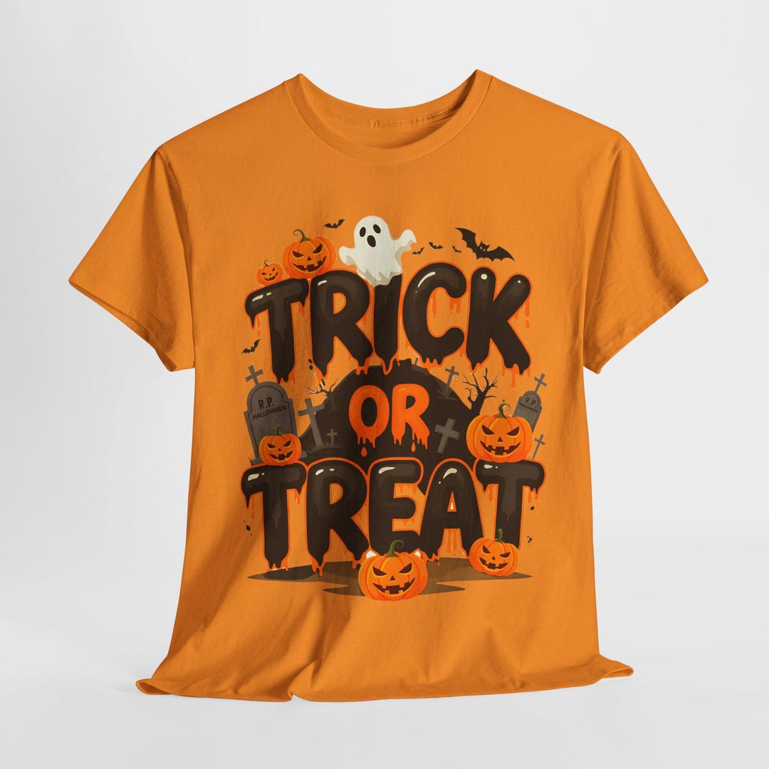 Spooktacular Attire for the Spooky Season: Trick or Treat Design - Etsy