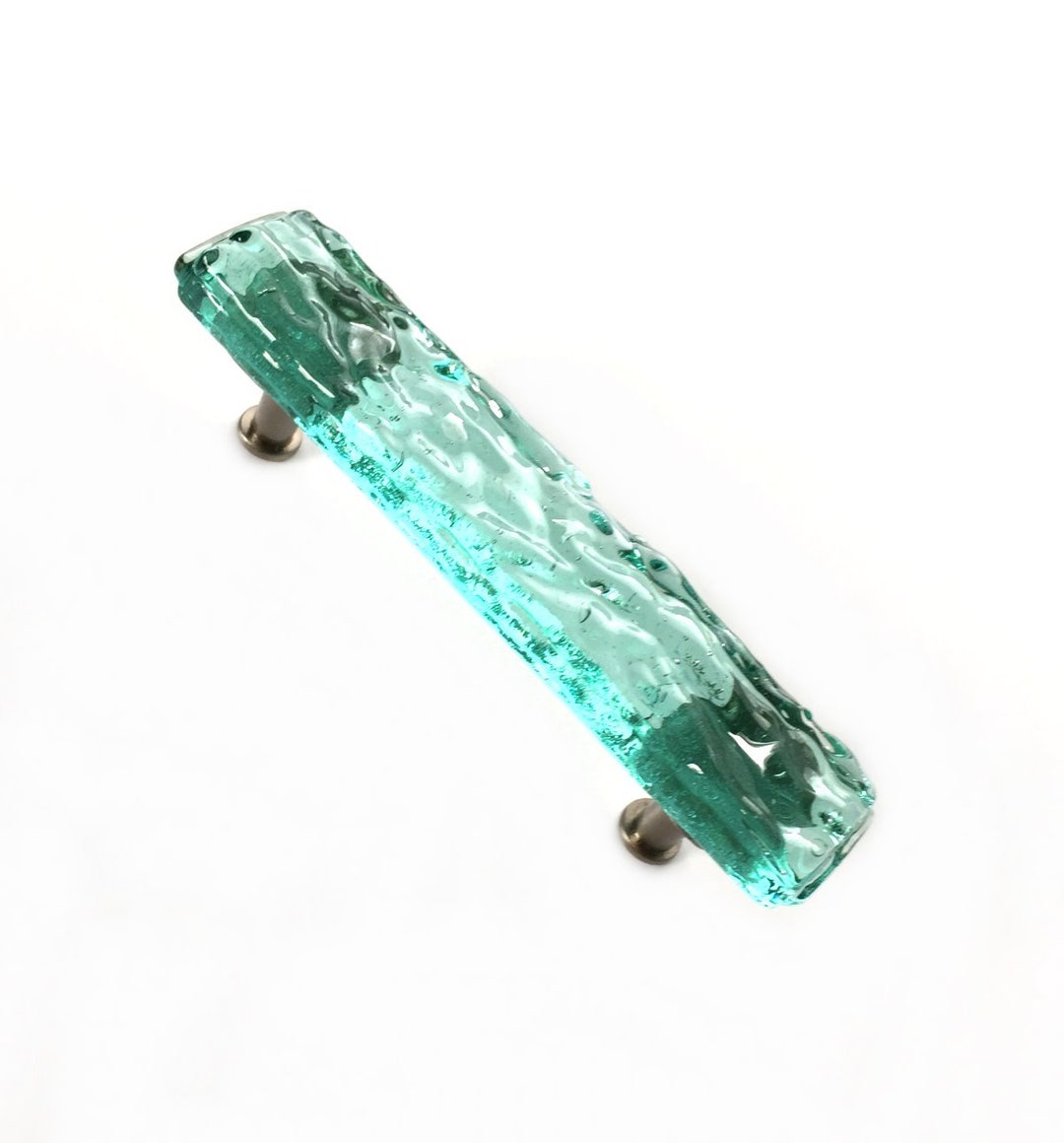 Sea Foam Wave Pulls, Glass Pulls, Beach Pulls, Kitchen Handles, Wave ...