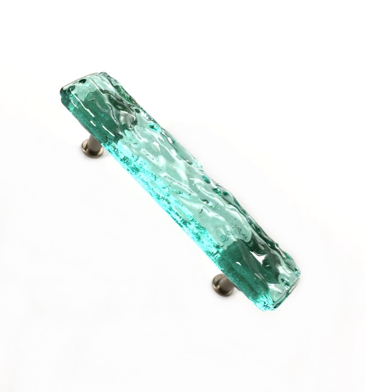 Sea Foam Wave Pulls, Glass Pulls, Beach Pulls, Kitchen Handles, Wave ...