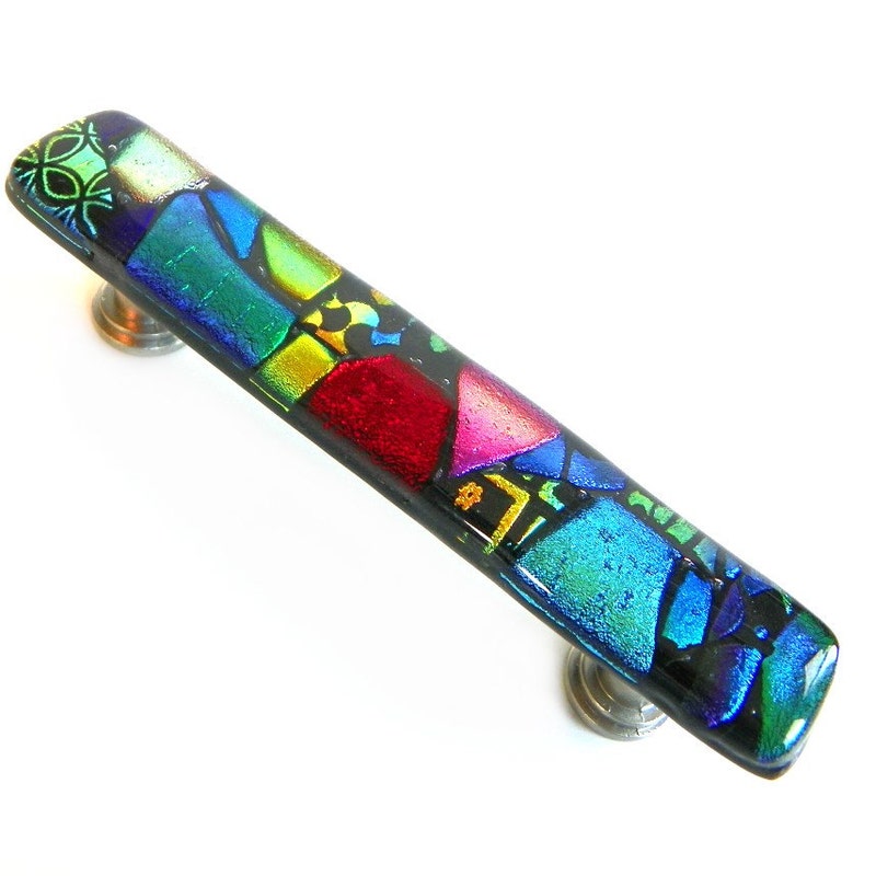 Glass Drawer Pulls - Etsy