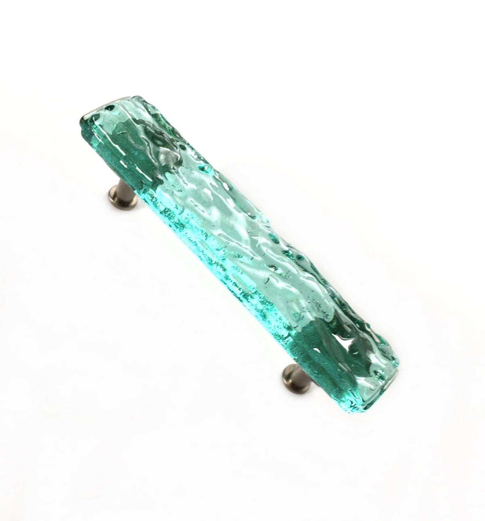 Sea Foam Wave Pulls Glass Pulls Beach Pulls Kitchen - Etsy
