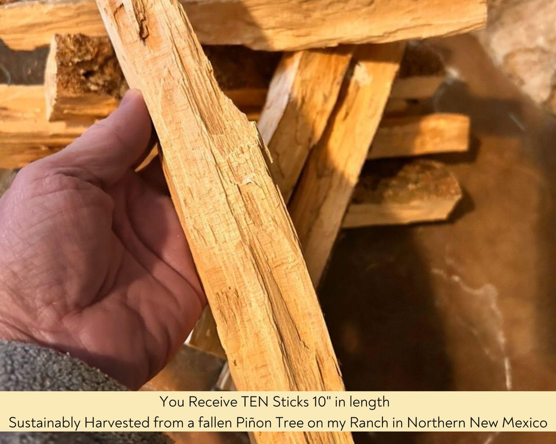 Piñon Pine Kindling Sticks Fire Starter Rustic Cabin Fireplace Wood ...