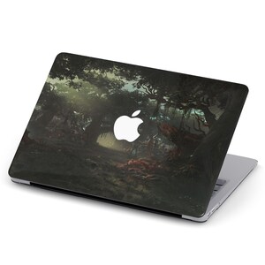 Fantasy Forest MMO Gaming Art Ancient Dark Hard MacBook Case With Art ...